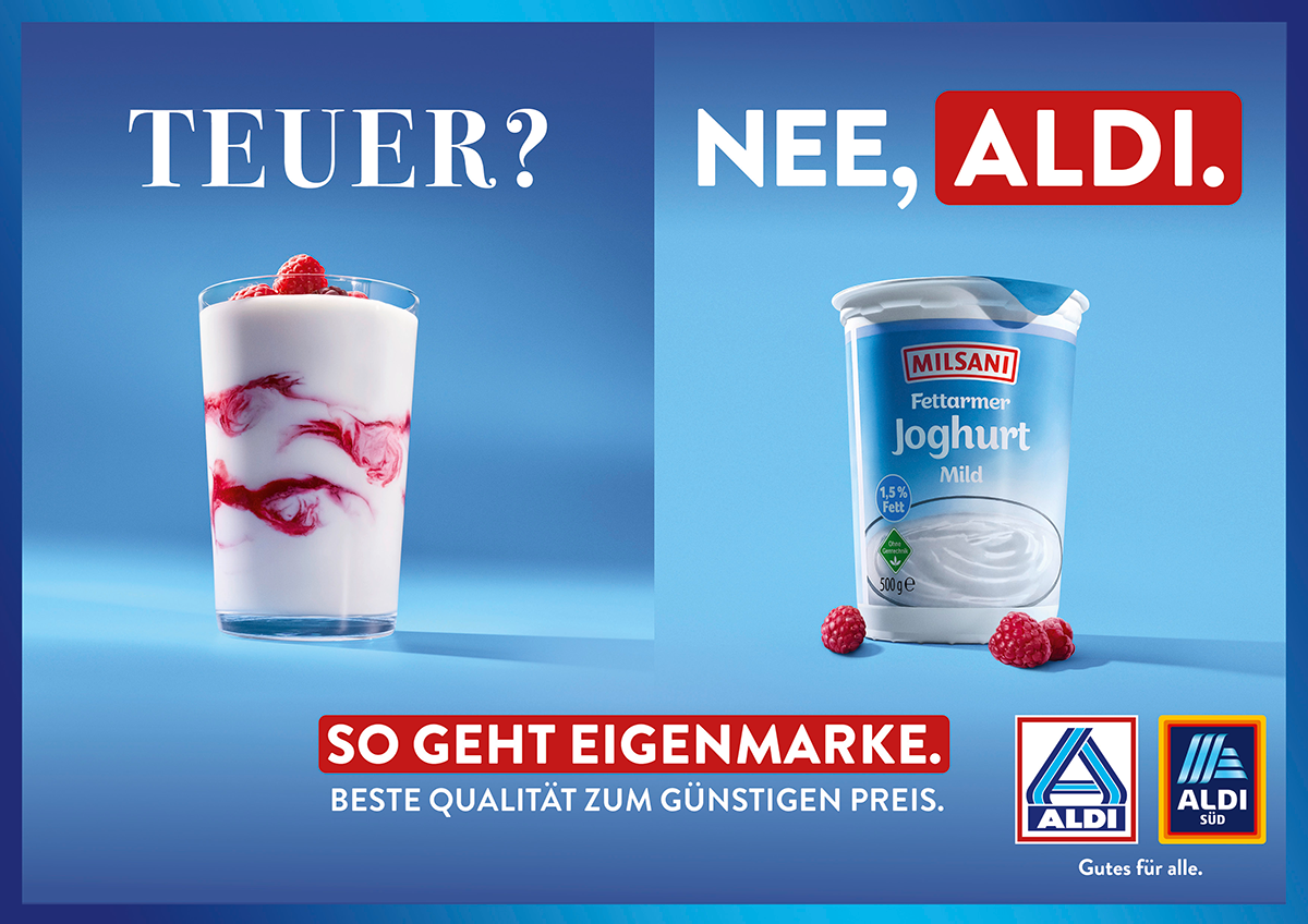 Ohne Kompromisse: ALDI zeigt, wie Eigenmarke geht