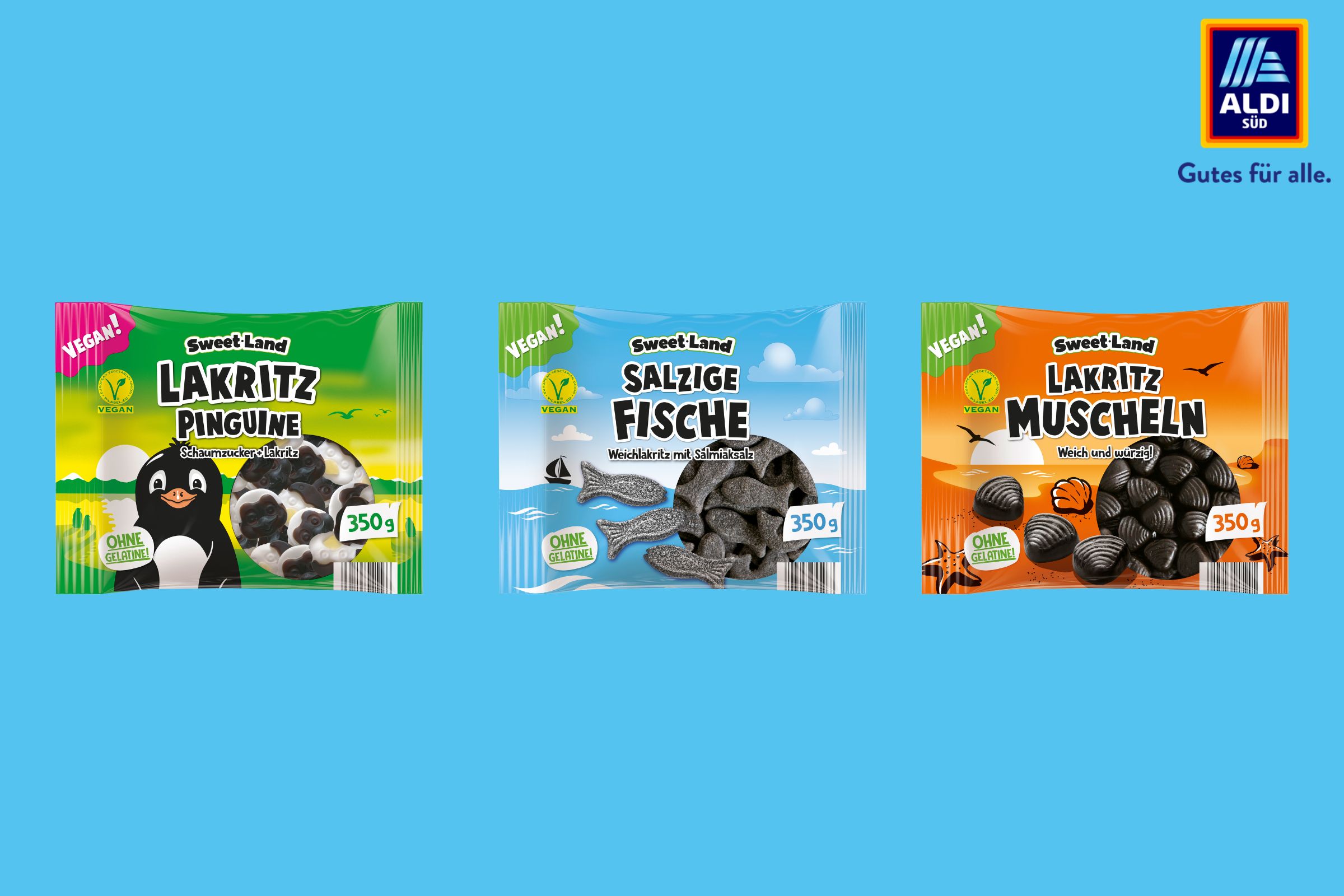 Vegan naschen am internationalen Lakritztag: ALDI SÜD bietet drei neue ...