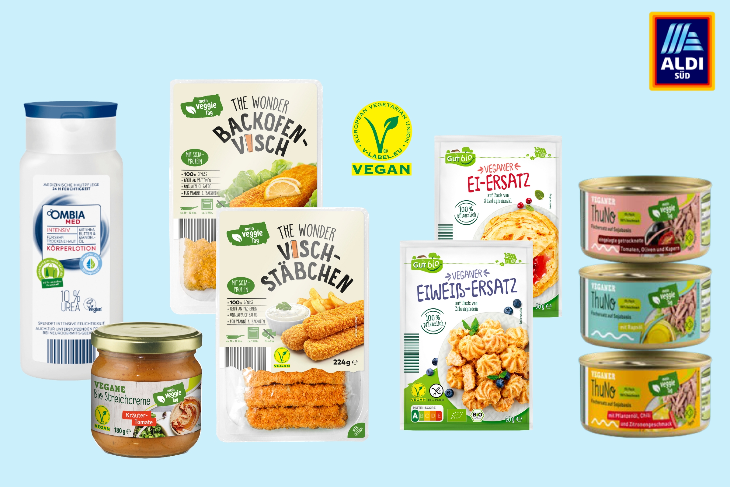 Vegan für alle: ALDI SÜD listet 1.000 vegane Produktsorten bis 2024