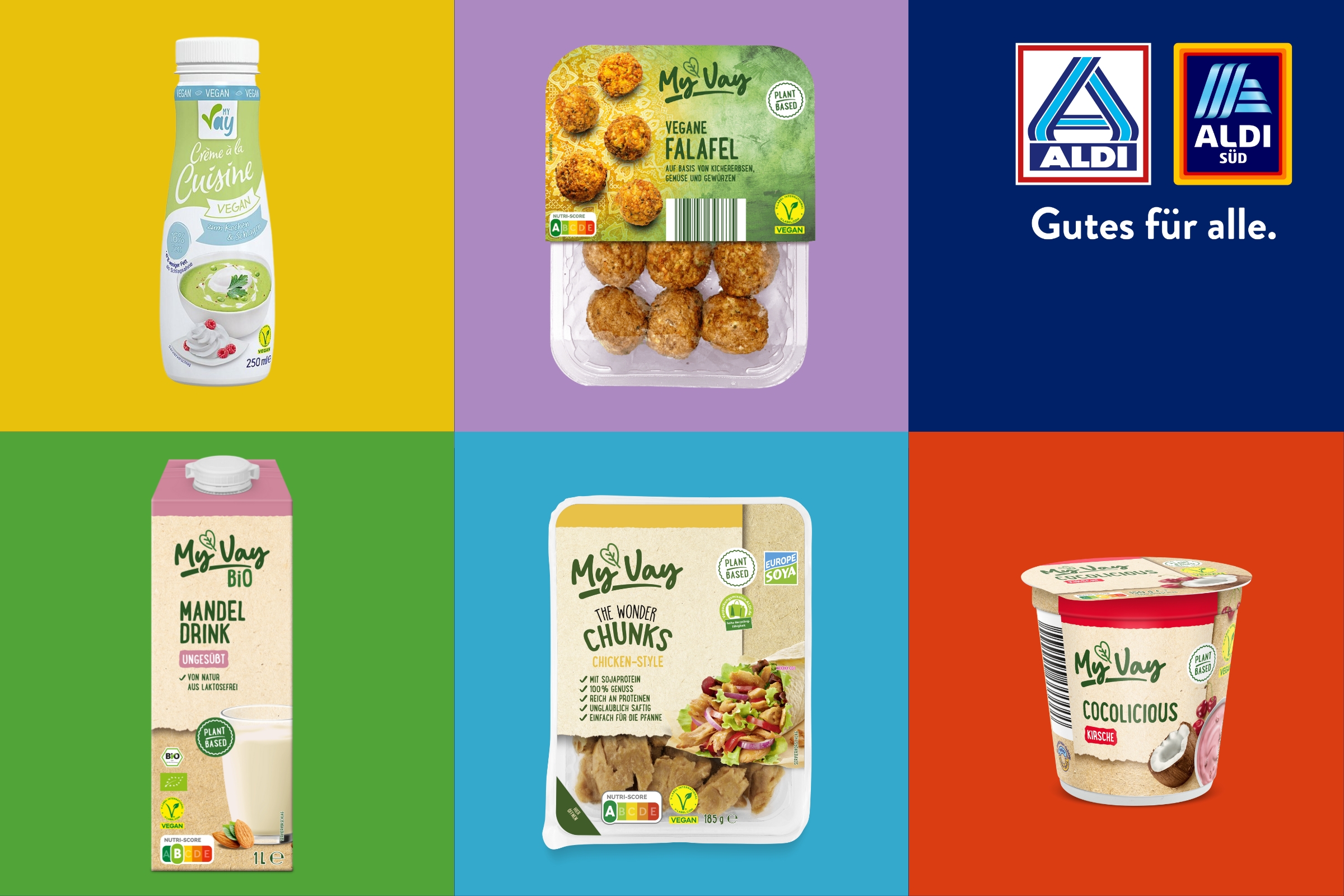 ALDI startet mit veganer Eigenmarke MyVay in den Veganuary