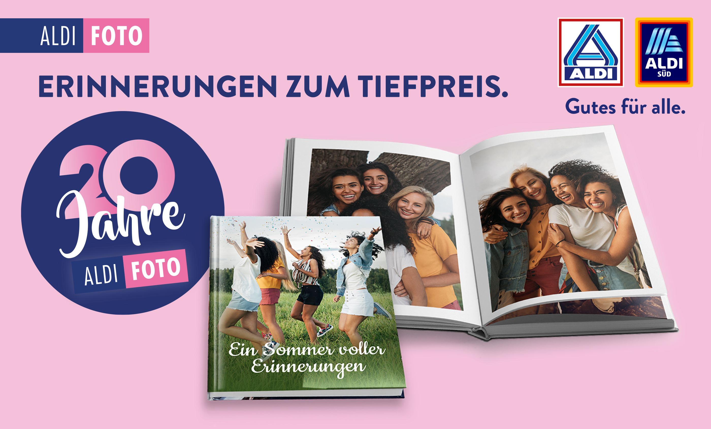 Großes Jubiläum, kleine Preise: ALDI FOTO feiert 20 Jahre