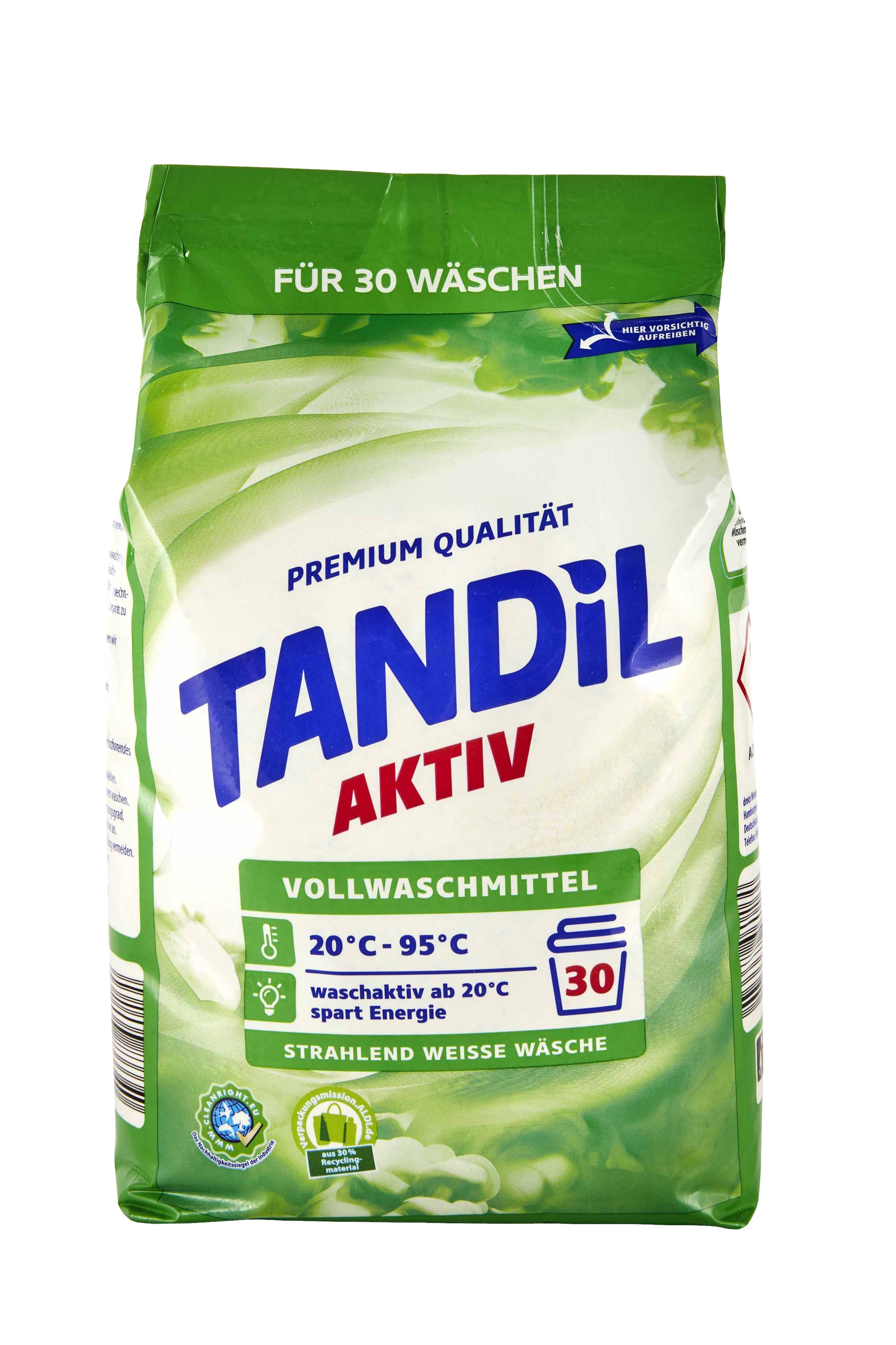 Nur 16 Cent pro Waschgang – ALDI Vollwaschmittel TANDIL Ultra ist ...