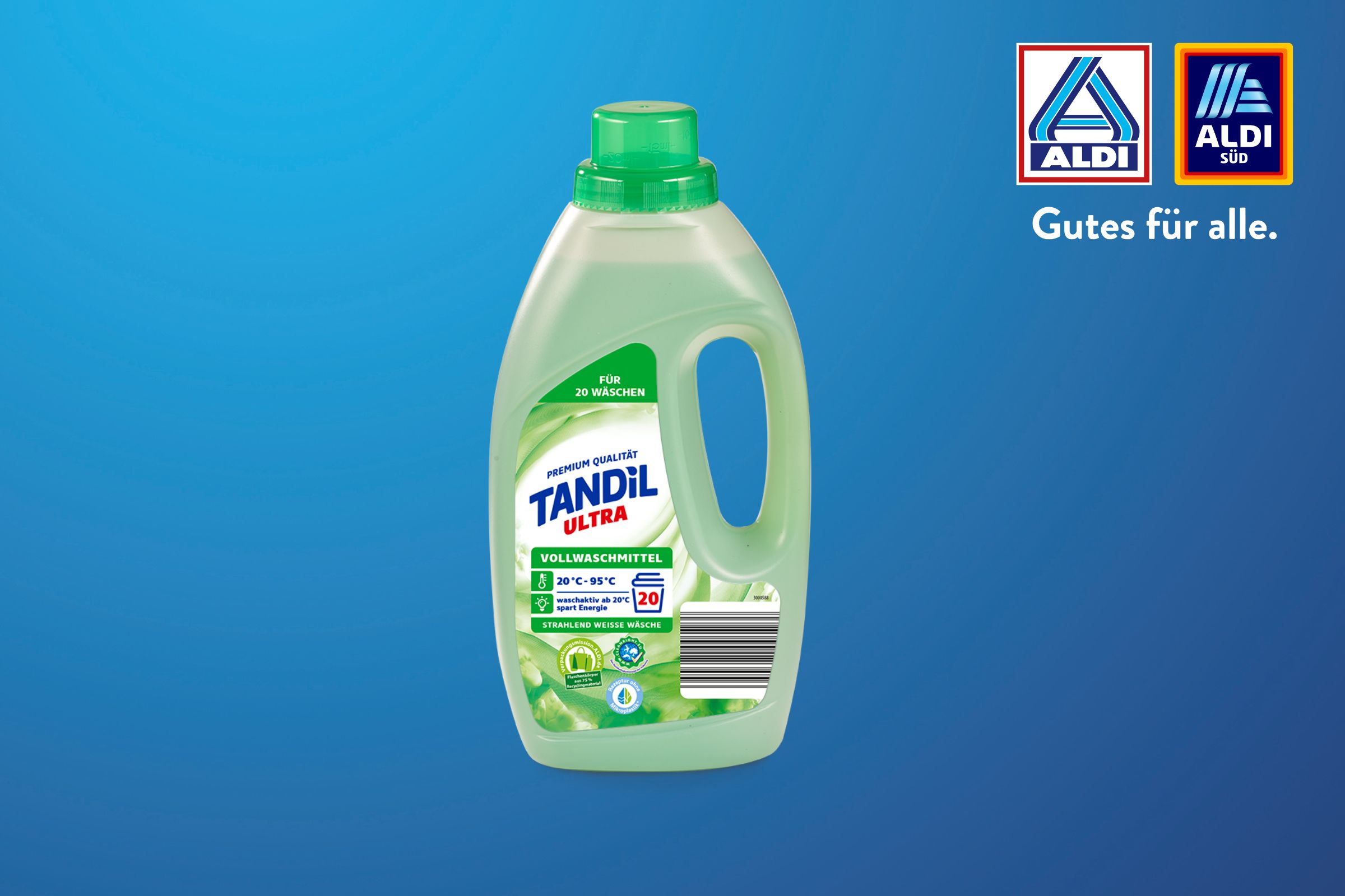 Nur 16 Cent pro Waschgang – ALDI Vollwaschmittel TANDIL Ultra ist ...