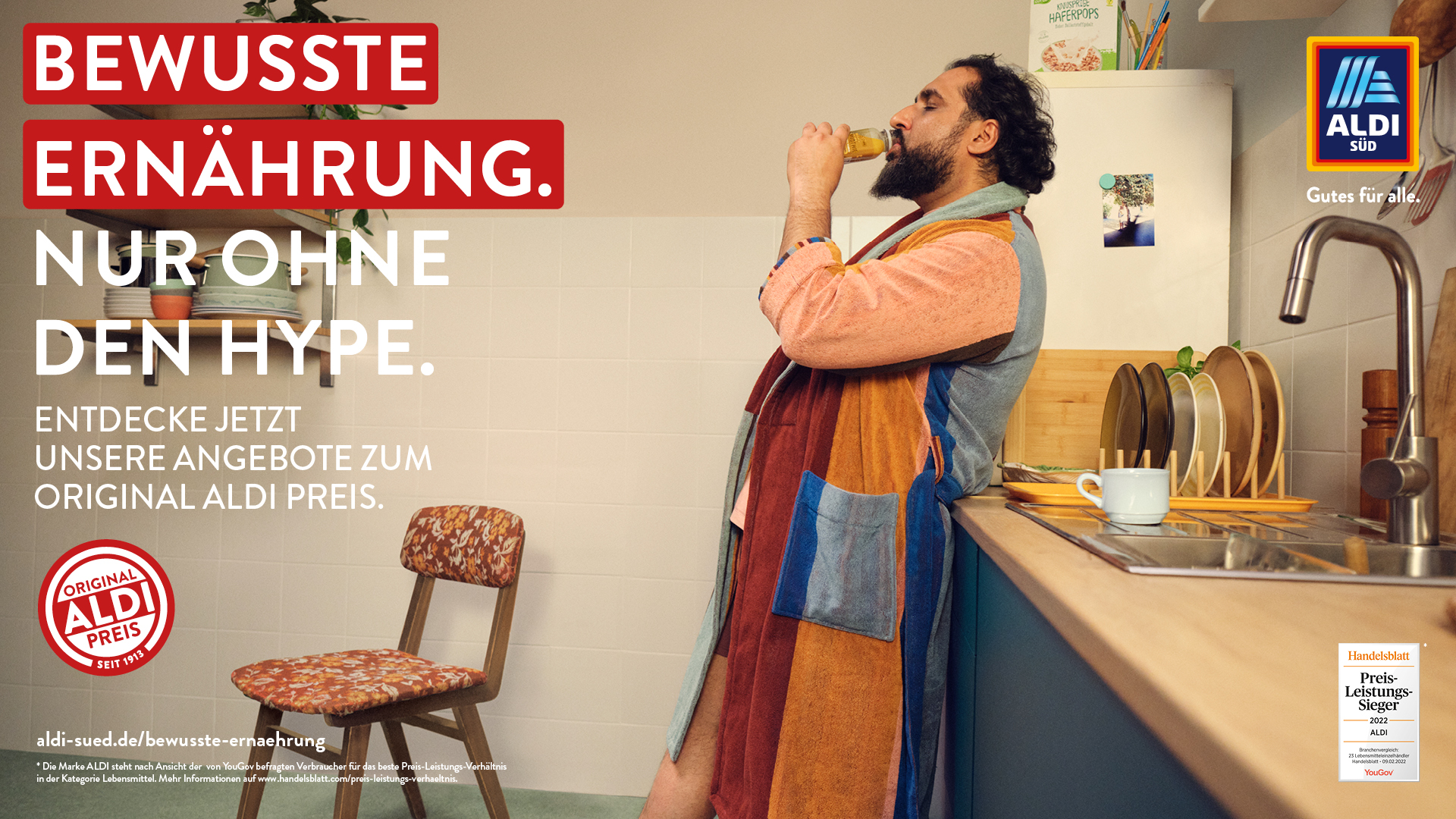 „Bewusste Ernährung – Nur ohne den Hype“ - ALDI SÜD motiviert mit neuer ...